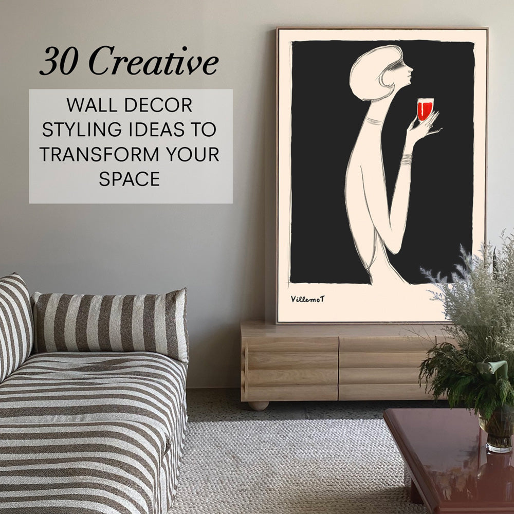 30 Creative Wall Decor Styling Ideas to Transform Your Space – Print ...